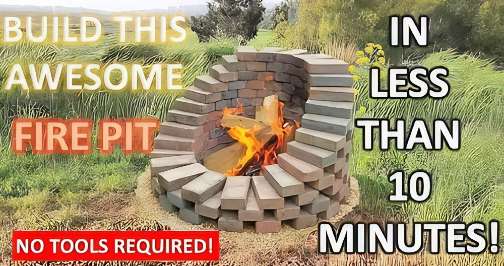 Simple DIY Backyard Fire Pit Project