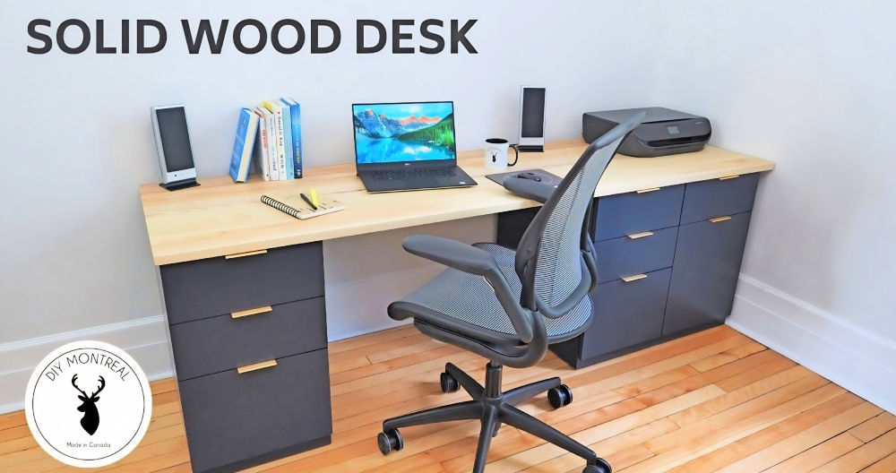 DIY Wood Desk You Can Build Today