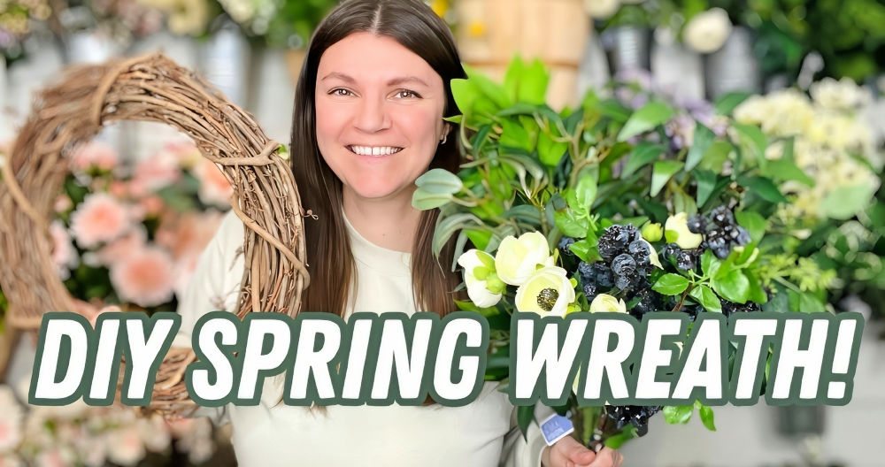 How to Make a DIY Spring Wreath