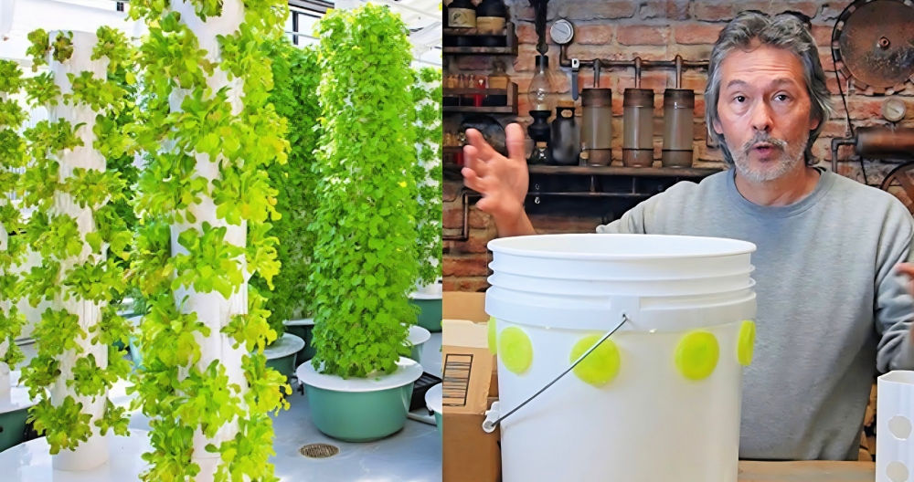 DIY Tower Garden To Maximize Your Space