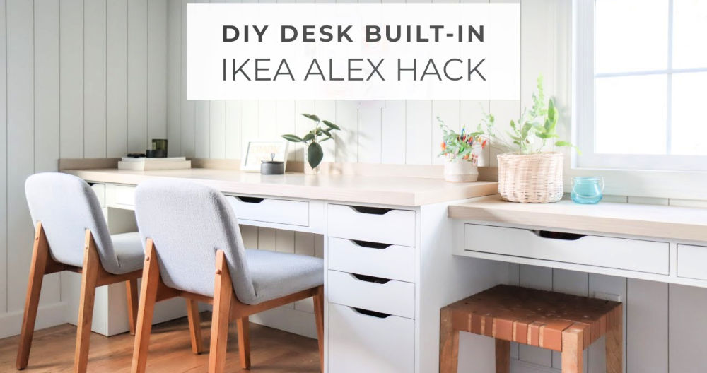 IKEA Alex Desk Hack You Can Try