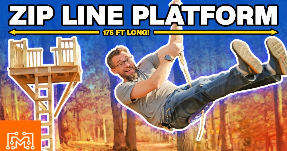 Build Your Own DIY Zipline