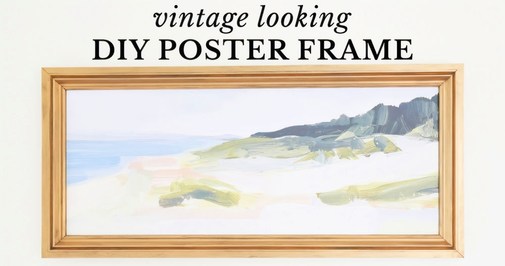 Build a DIY Poster Frame in Minutes