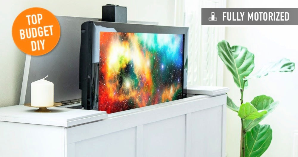 Build Your Own DIY TV Lift Cabinet