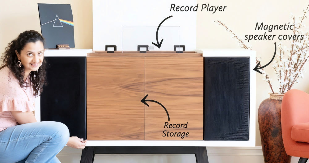 How to Build a DIY Record Player Stand