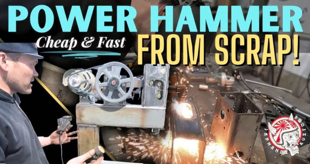 How to Build a DIY Power Hammer