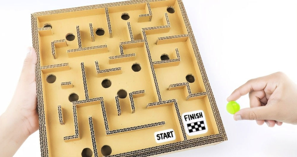 How to Make a DIY Marble Maze
