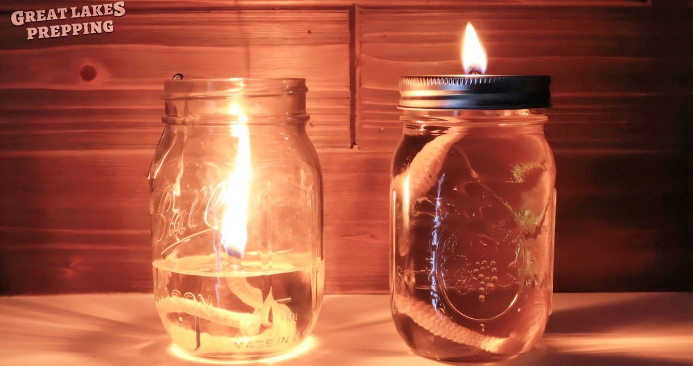 Make Your Own DIY Oil Lamp