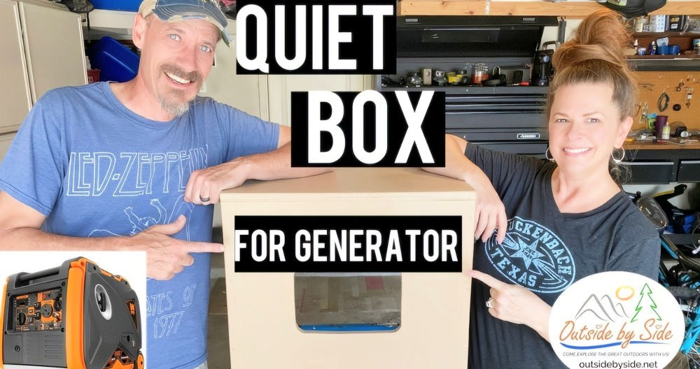 Homemade DIY RV Generator Box