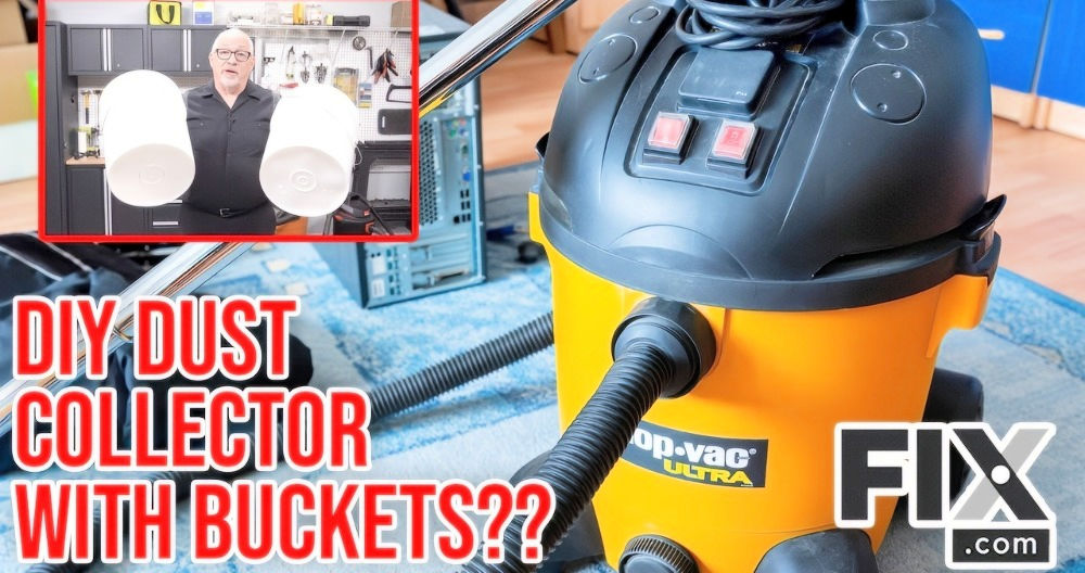 Homemade DIY Dust Collector System