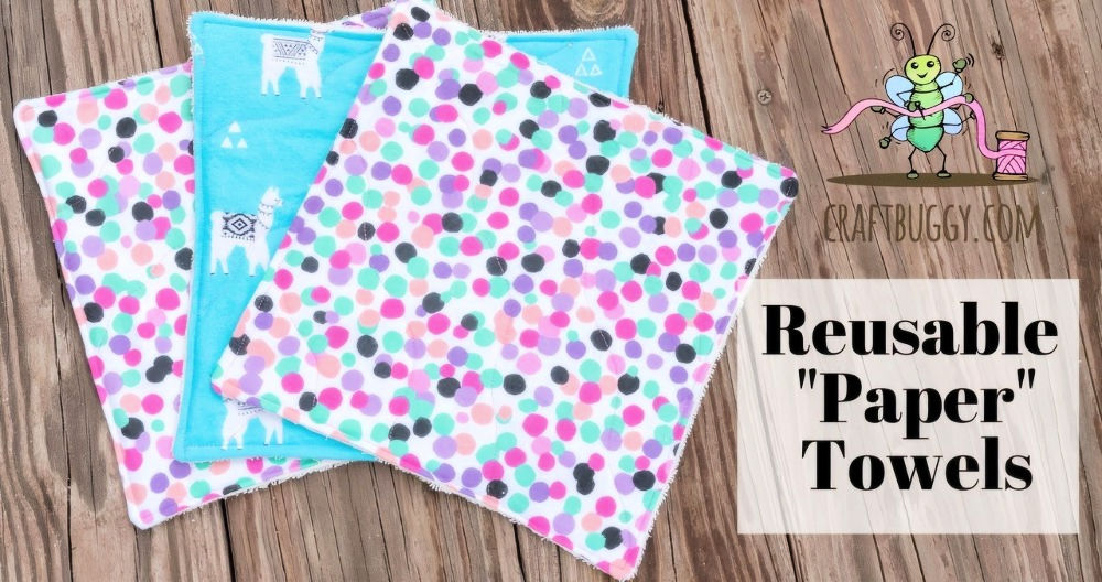 How to Make Reusable Paper Towels: Unpaper Towels
