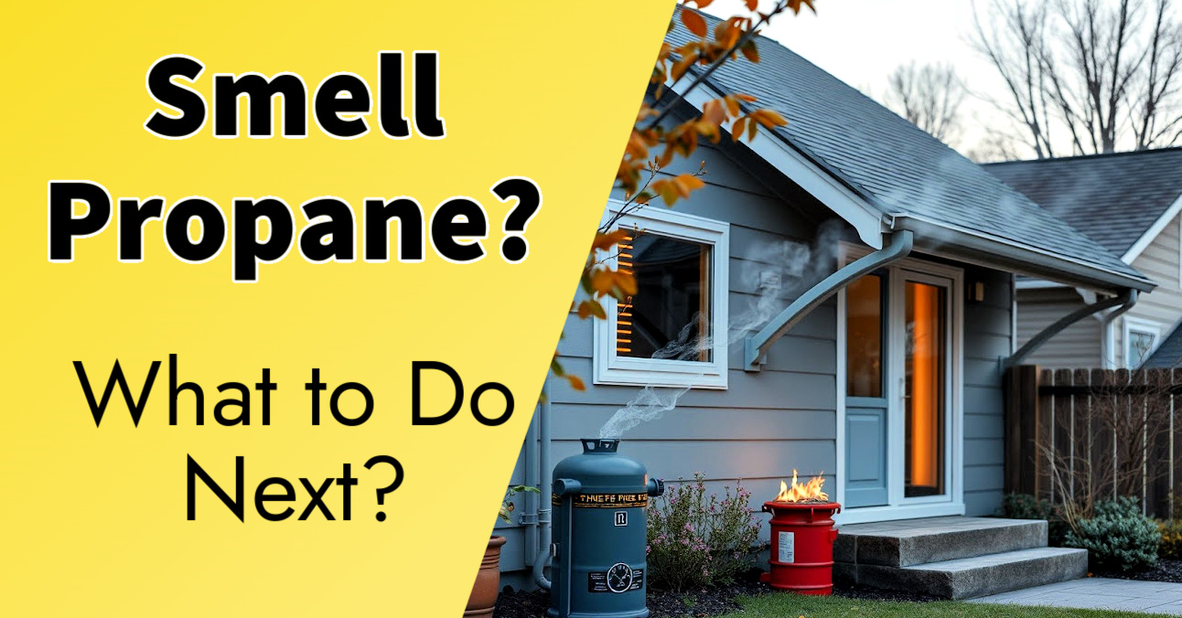 What to Do If You Smell Propane in Your House