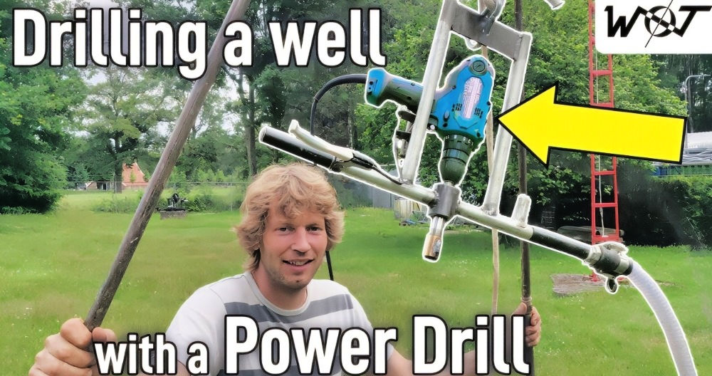 How I Drilled a Well Using a Simple Hand Drill