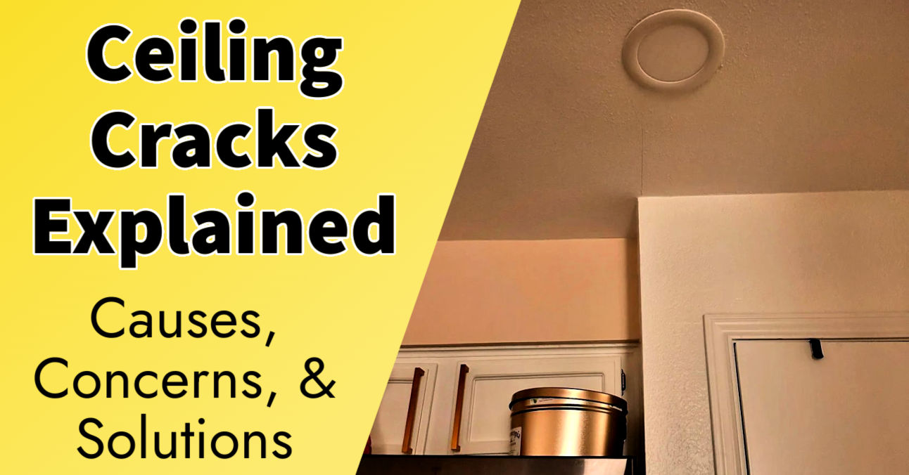 Ceiling Cracks Explained: Causes, Concerns, and Solutions