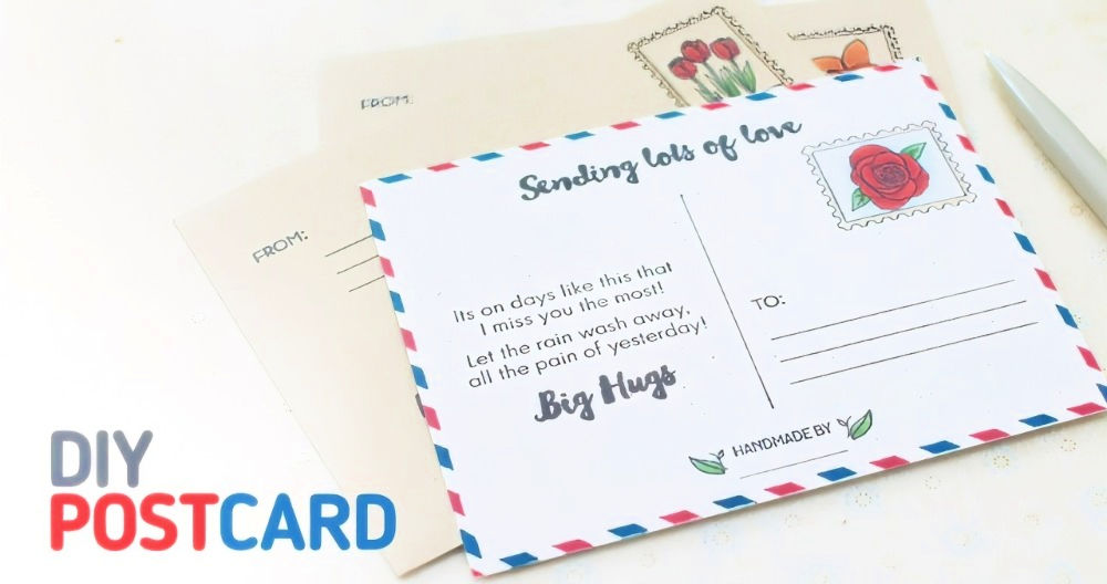 How to Design and Make Your Own Postcard