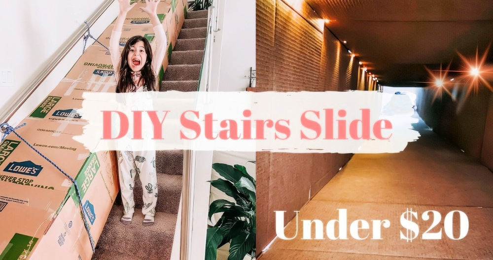 DIY Stair Slide Your for Kids