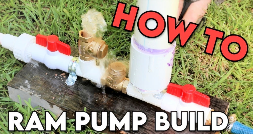How I Built My Own DIY Ram Pump