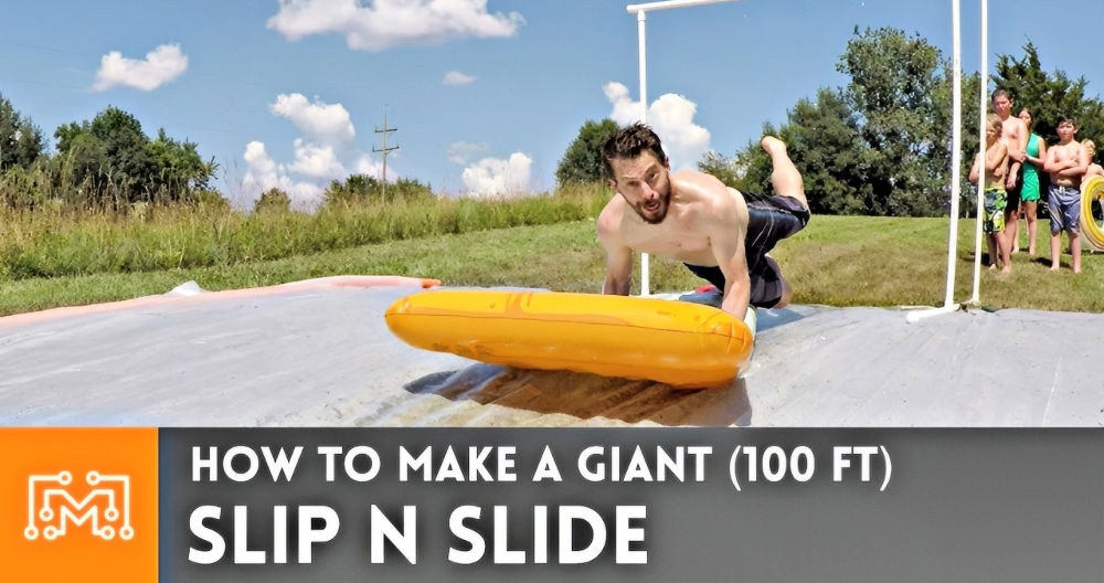 DIY Slip and Slide: My Adventure from Start to Finish