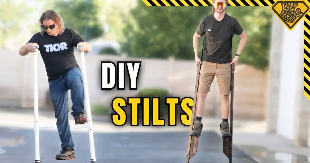 Build Your Own DIY Stilts - 3 Different Methods