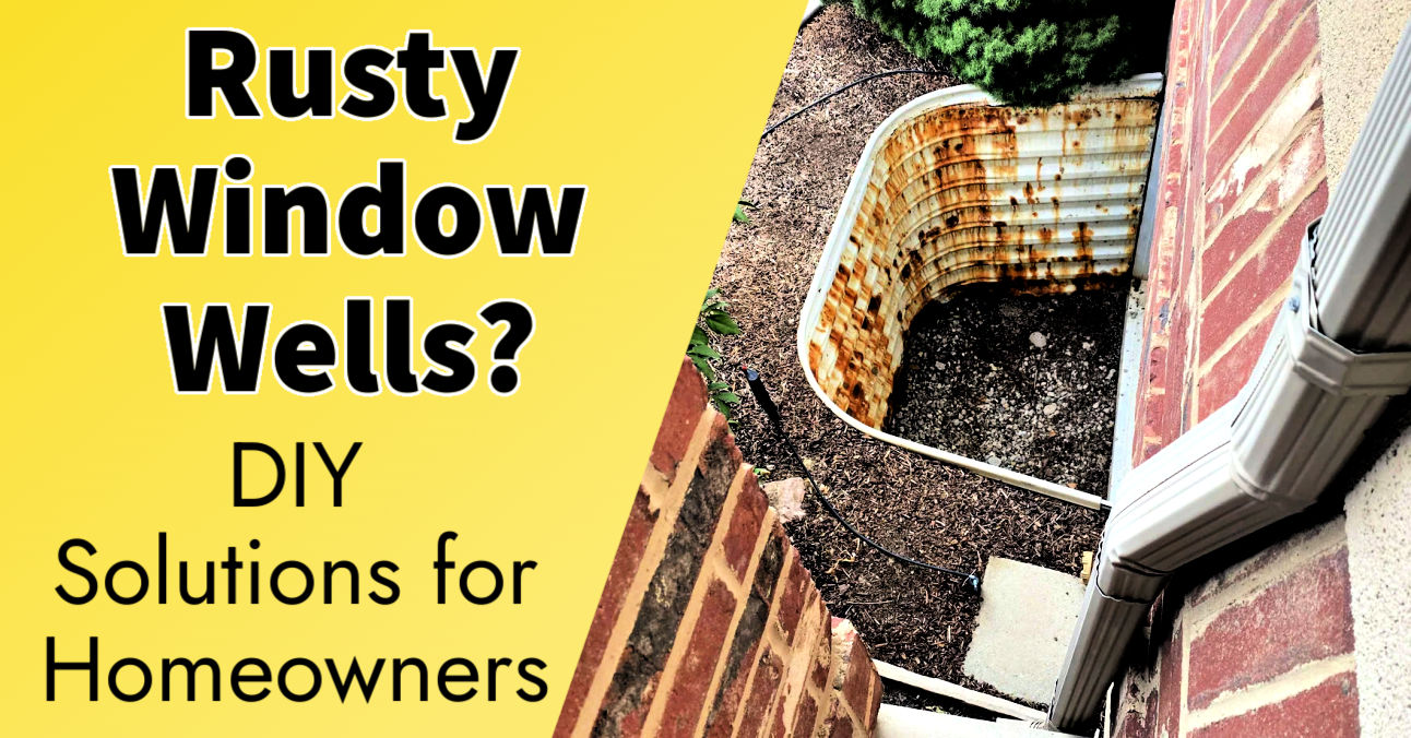 Rusty Window Wells? DIY Solutions for Homeowners