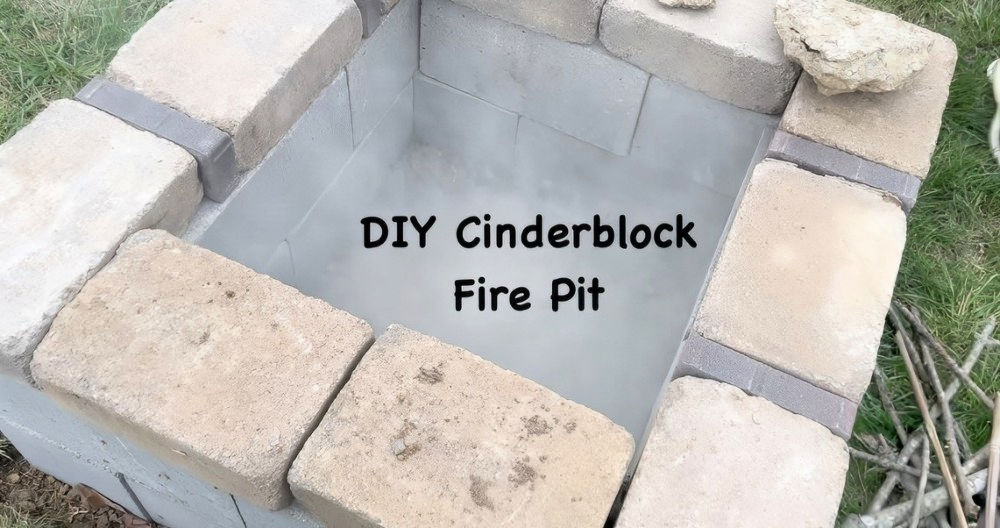Building a DIY Cinder Block Fire Pit