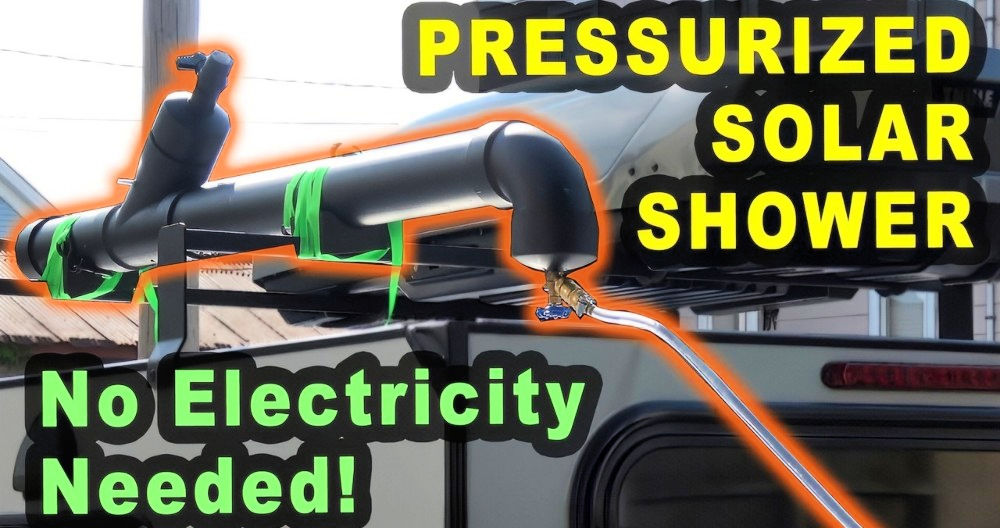 Building Your Own DIY Solar Shower