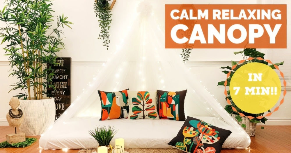 DIY Canopy Tent In 7 Minutes