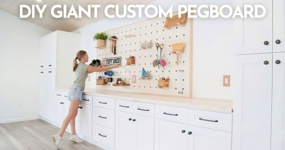 Building Your Own Custom DIY Pegboard