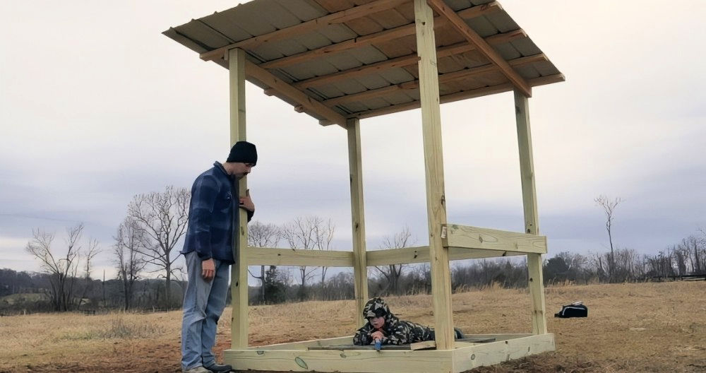 DIY Round Bale Feeder with Roof Under $200