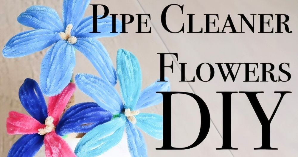 Making Pipe Cleaner Flowers: Step by Step Instructions