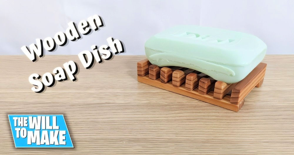 Homemade DIY Soap Dish