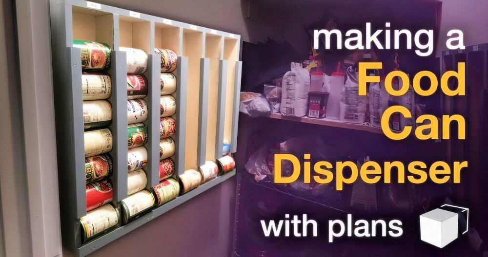 Easy DIY Can Organizer Tutorial