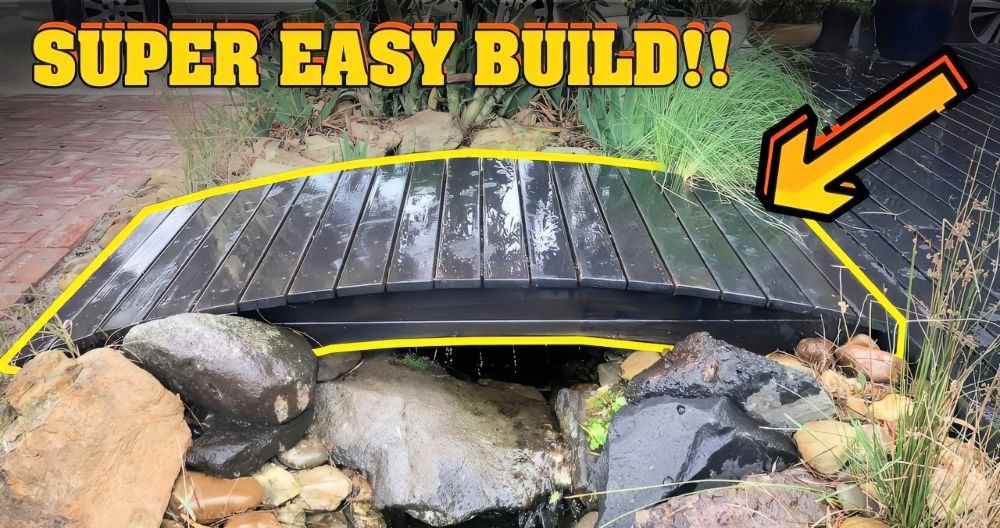 How to Build a DIY Garden Bridge