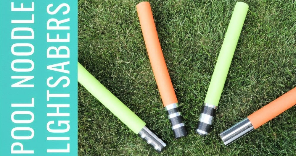 How to Make a DIY Pool Noodle Lightsaber