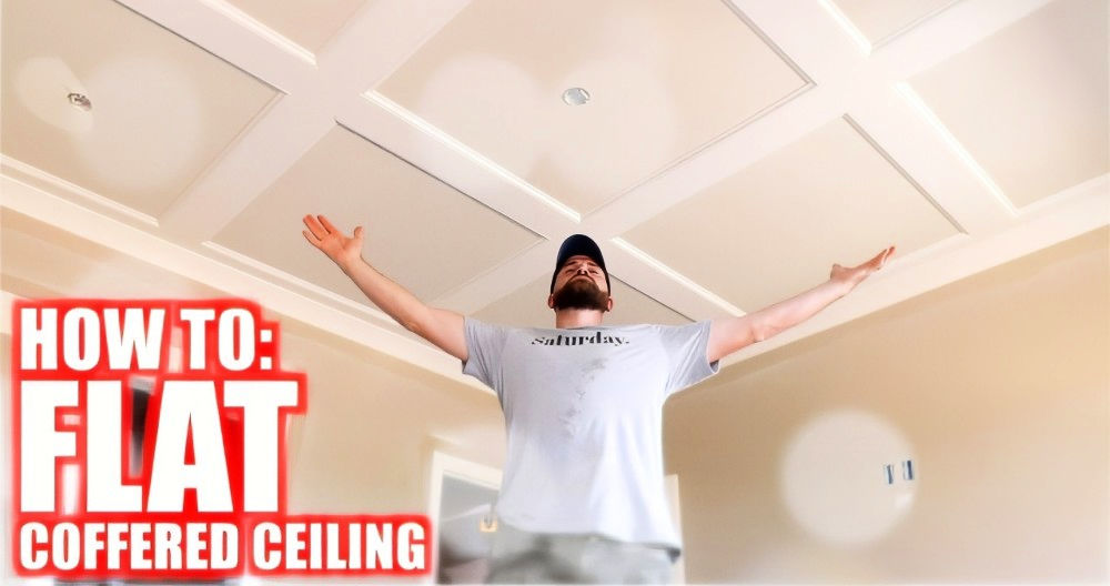 Simple Coffered Ceiling Installation: DIY Guide