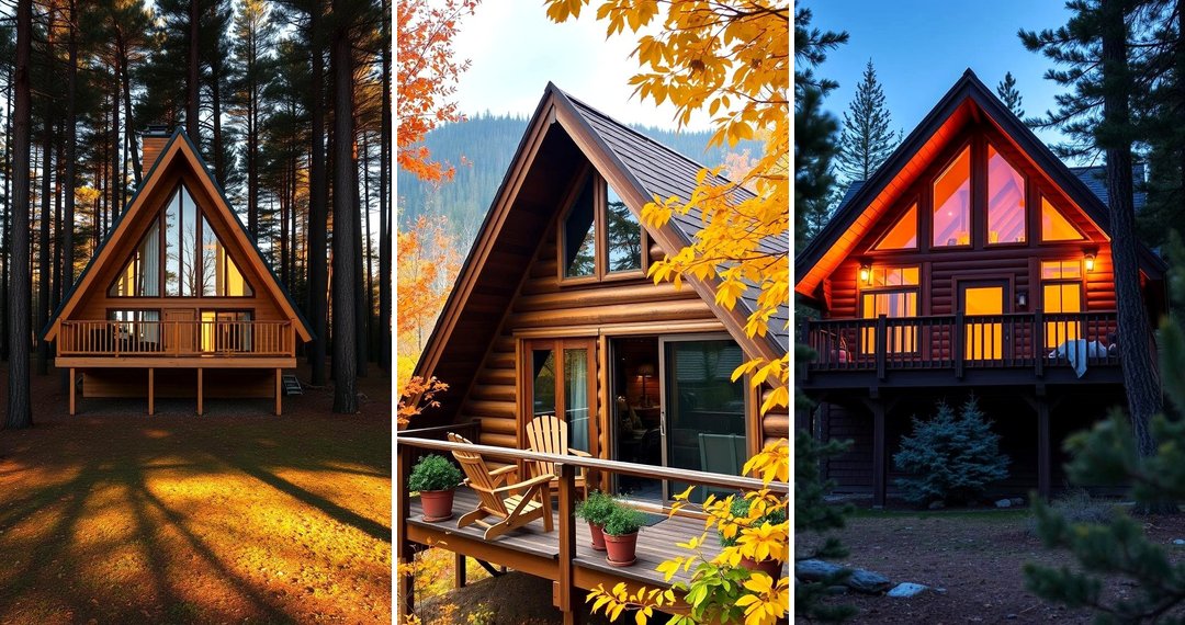 24 A-Frame House Balcony Ideas for Scenic Views